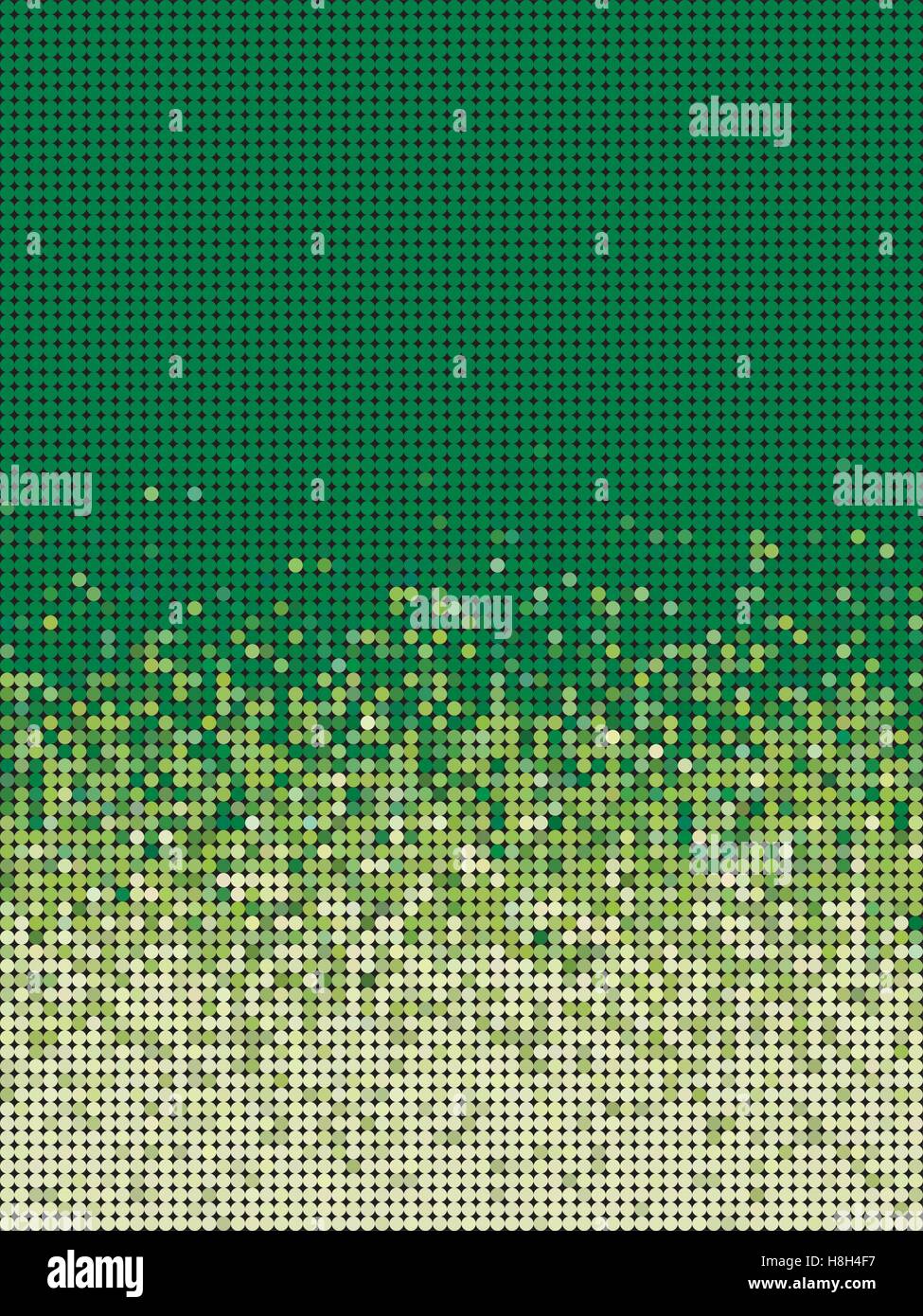 bubble gradient pattern in green and yellow Stock Vector Image & Art ...