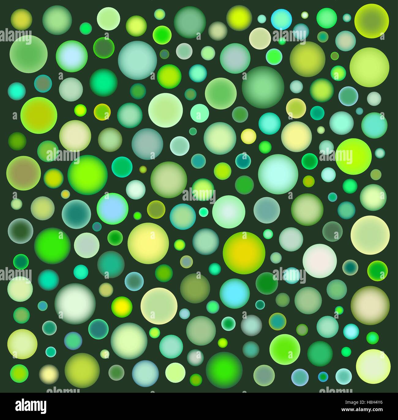 Varied green shades Stock Vector Images - Alamy