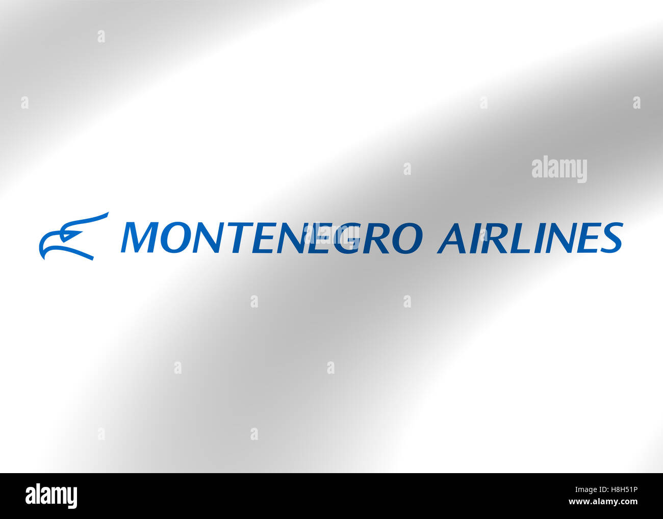 Montegro Air Airlines logo Stock Photo - Alamy