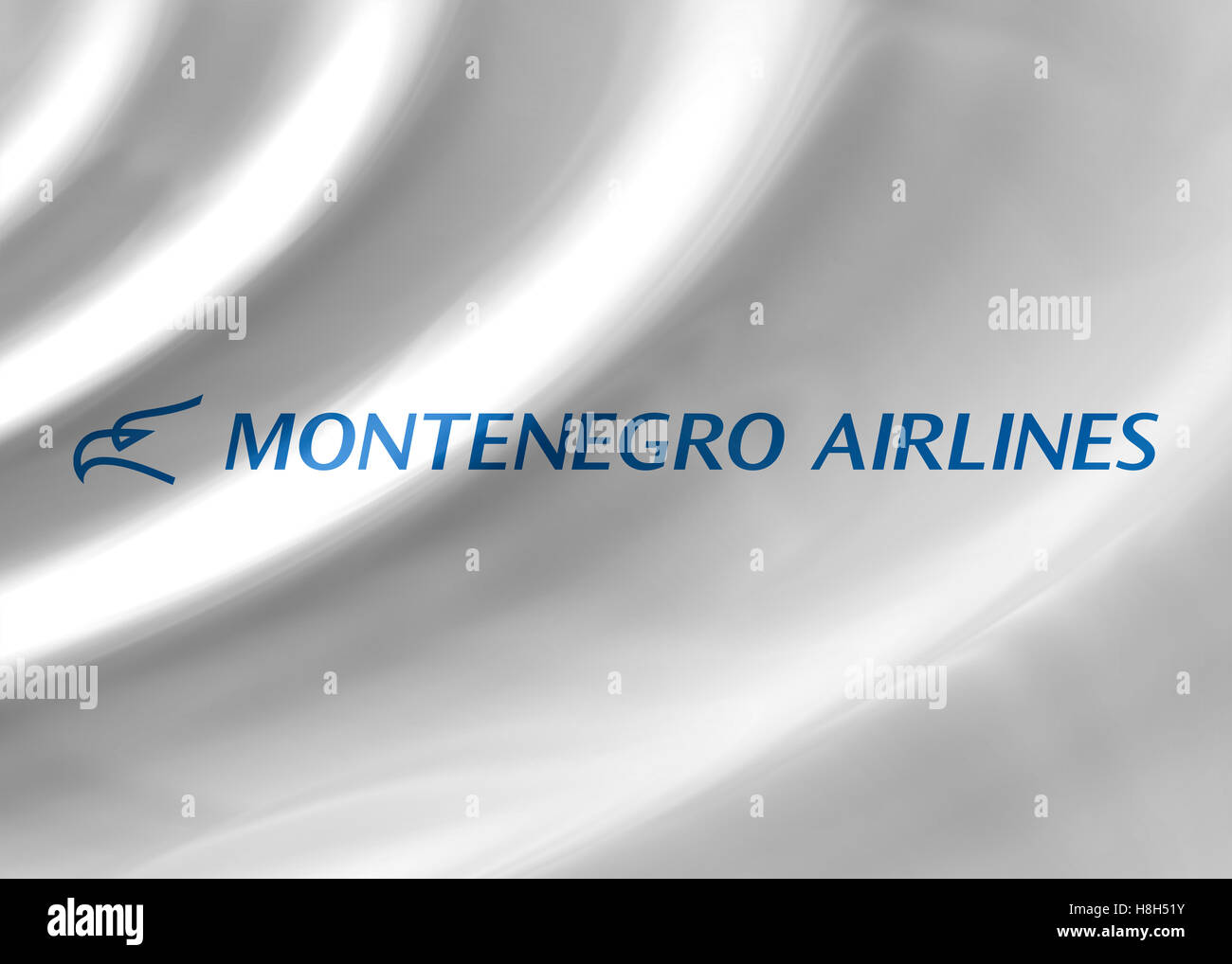 Montegro Air Airlines logo Stock Photo - Alamy