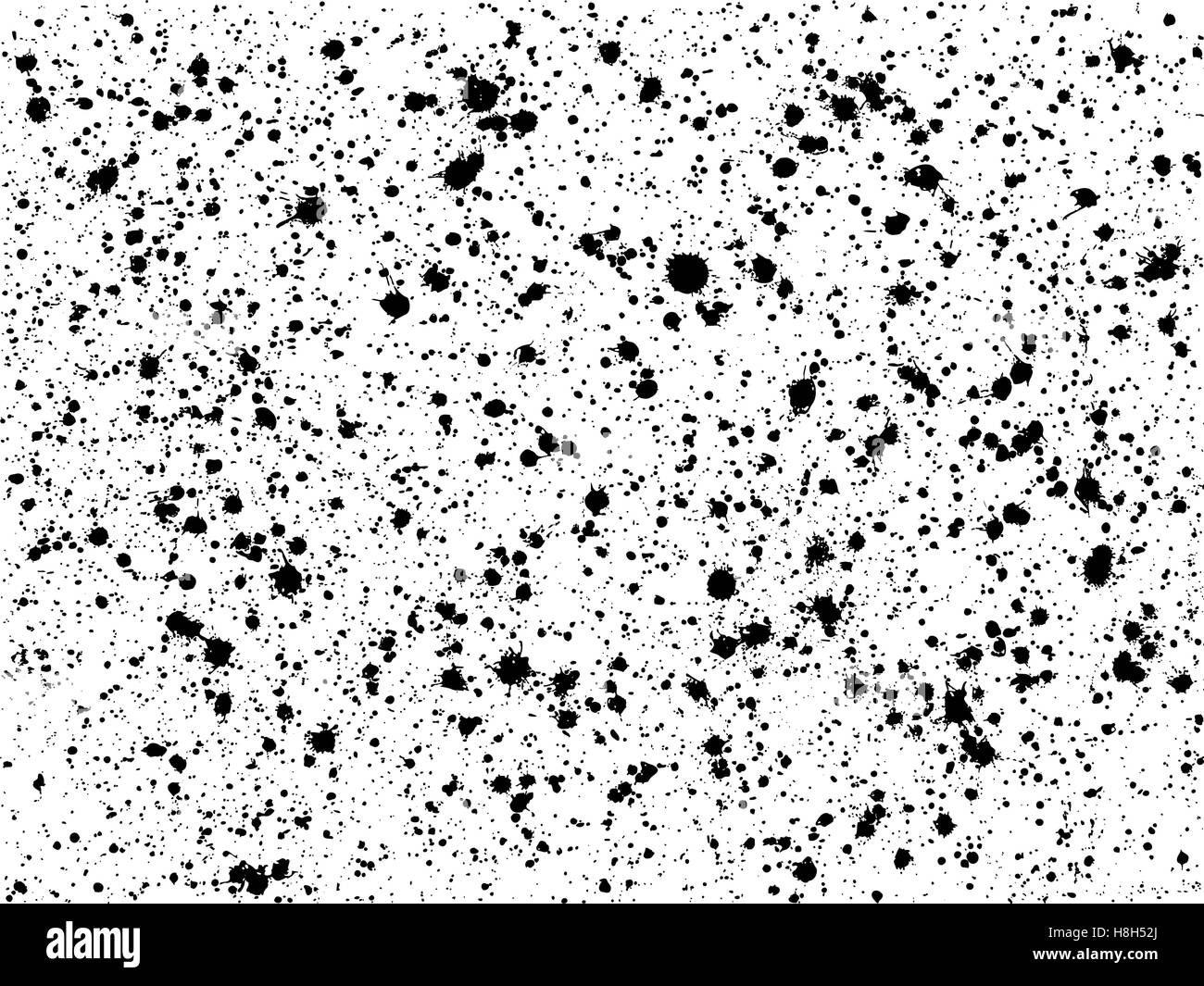 graffiti paint splatter pattern in black over white Stock Vector Image ...