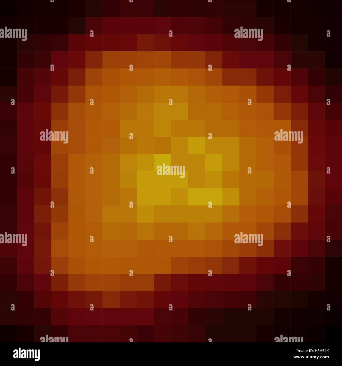 pixel explosion background in fire color Stock Vector Image & Art - Alamy