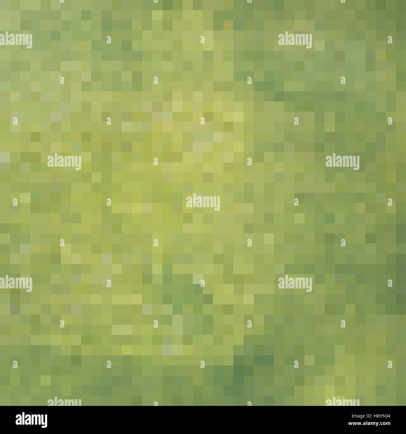 green yellow square pixel gradient grunge light effect Stock Vector ...