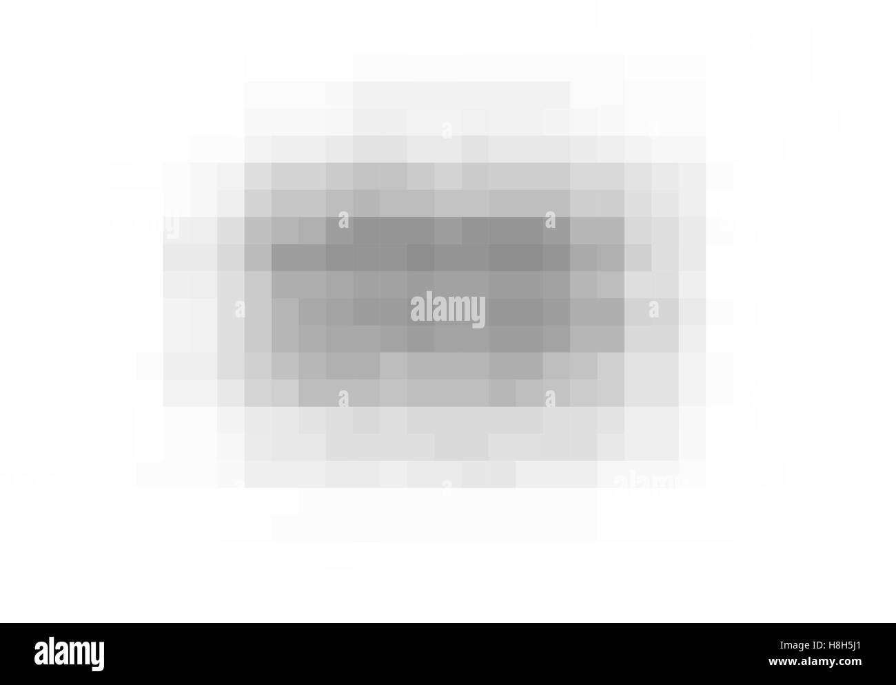 pixel grunge vector black wide stain over white Stock Vector Image ...