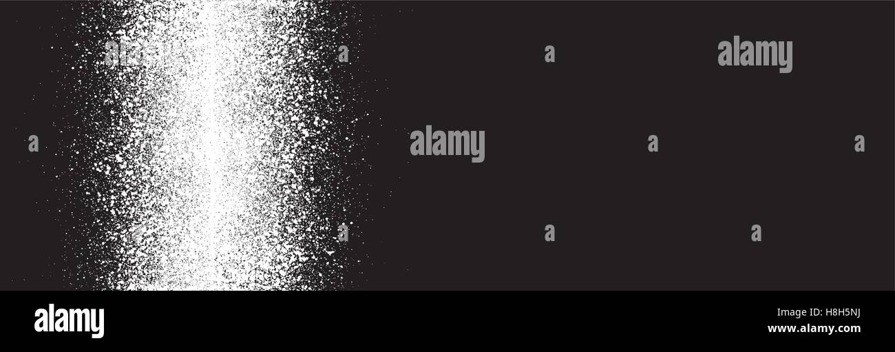 spray paint banner detail in white over black Stock Vector Image & Art ...