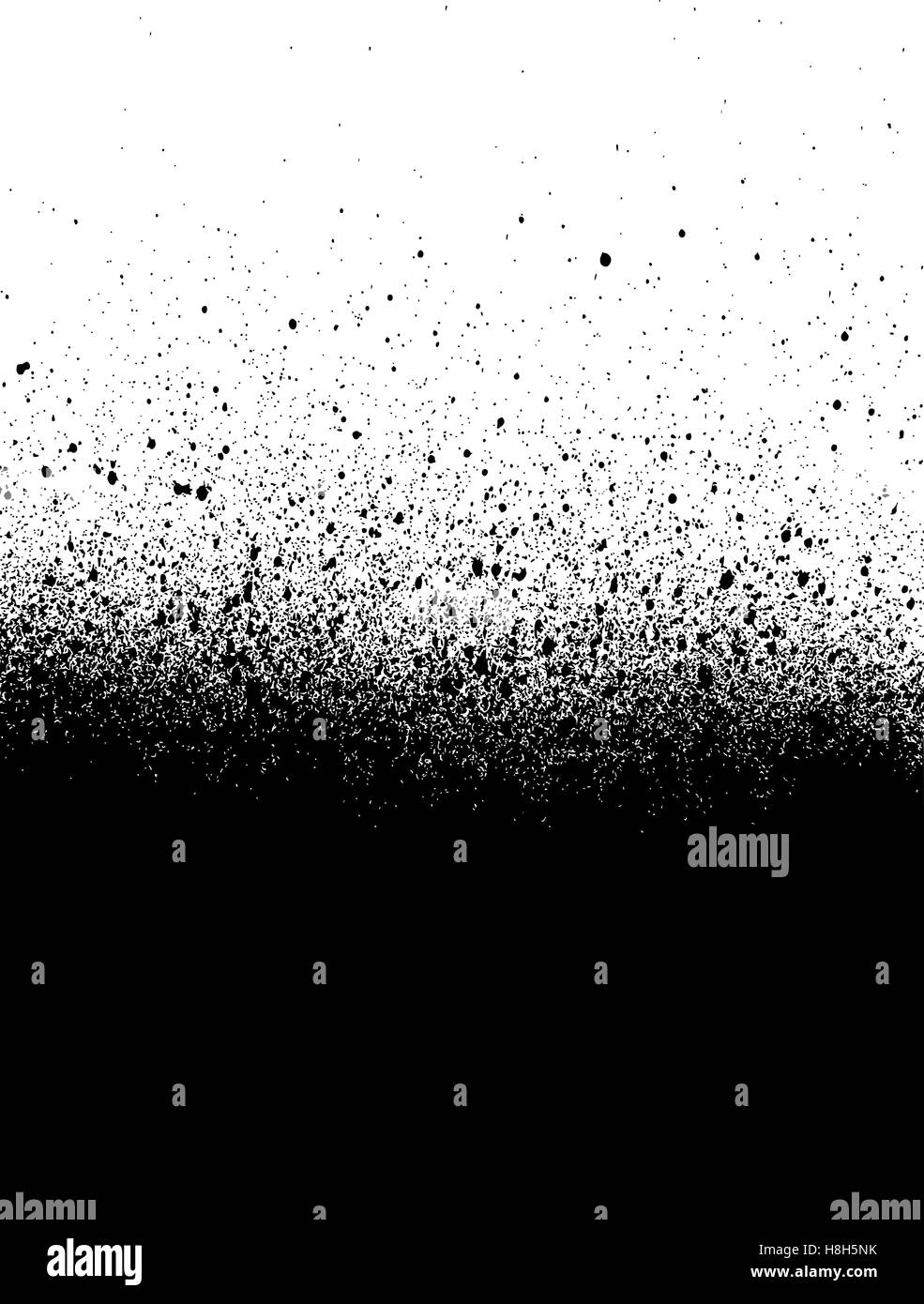 spray painted gradient detail in black over white Stock Vector Image ...