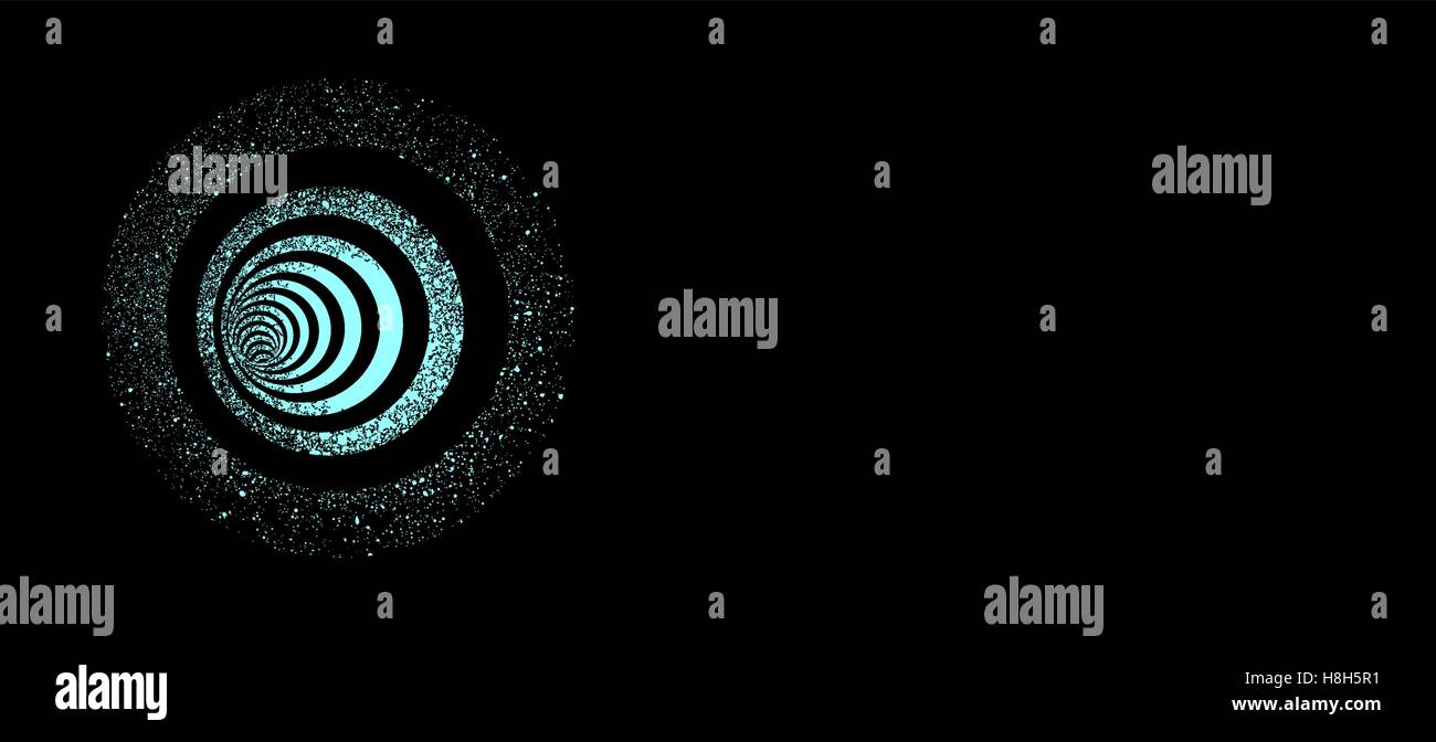 graffiti spray can effect vortex tunnel Stock Vector Image & Art - Alamy