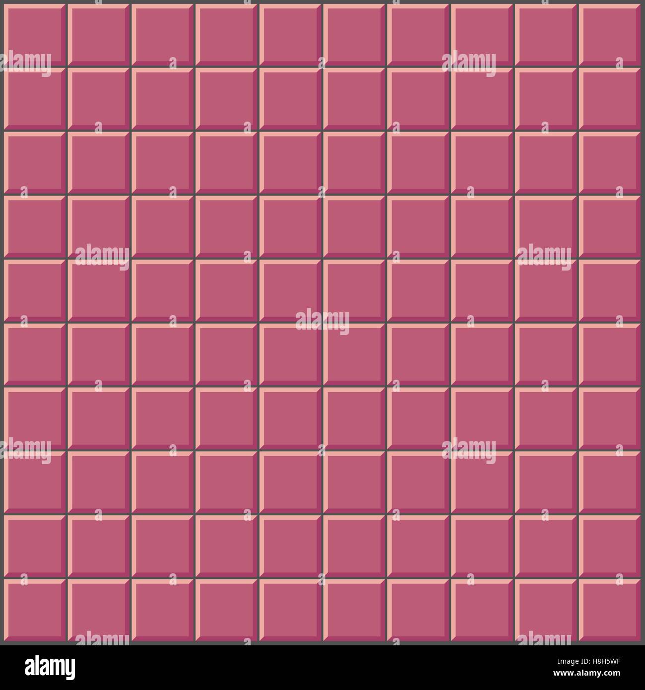 Pink kitchen tiles Stock Vector Images - Alamy