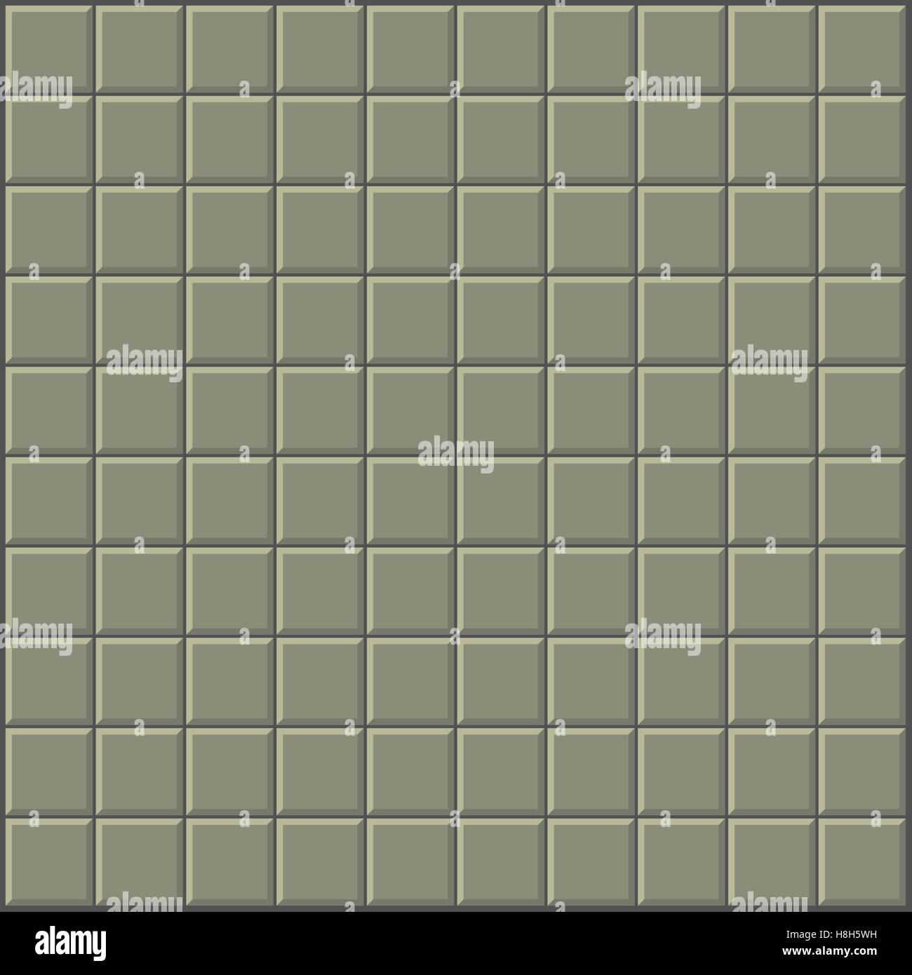 tiles pattern stylized wall in olive green gray Stock Vector Image ...