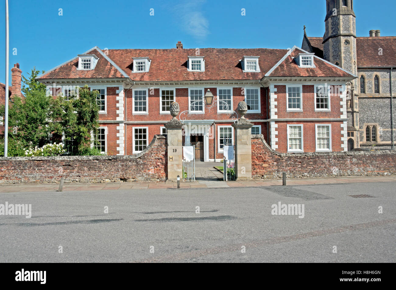 Sarum College, Salisbury Cathedral Close, Wiltshire, England Stock ...