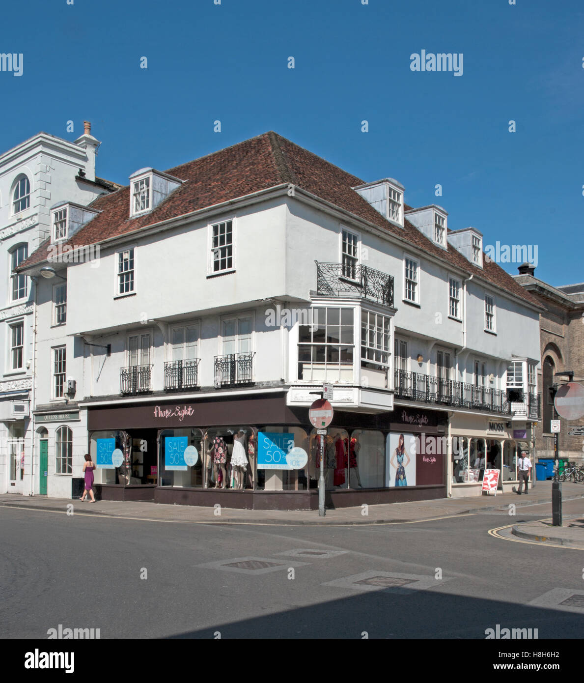 Salisbury Shop, Wiltshire, England Stock Photo - Alamy