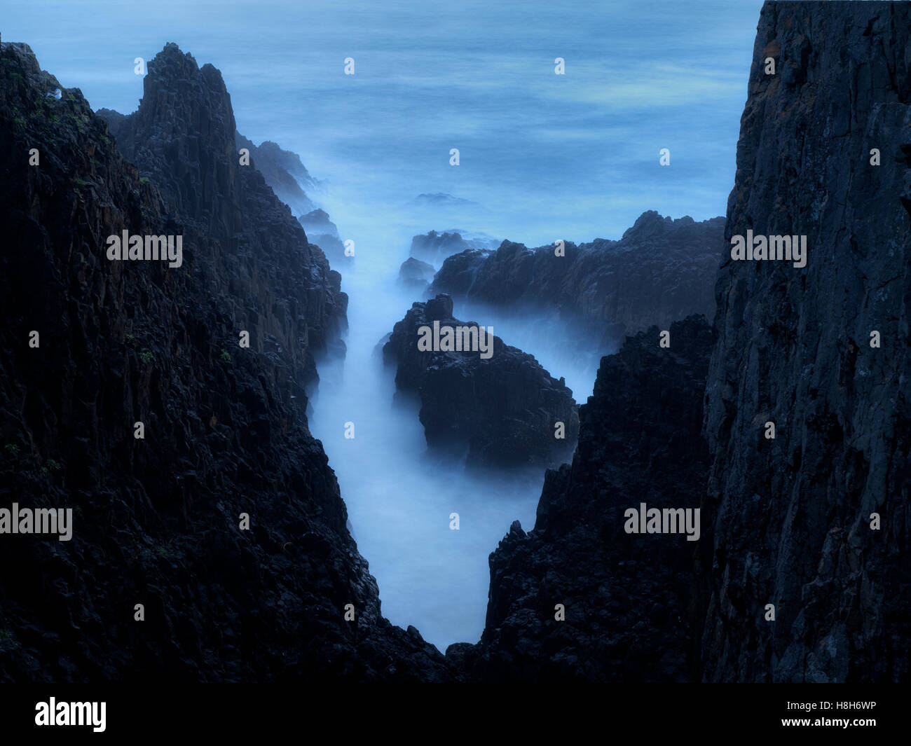 Rock formations and ocean at Seal Rock, Oregon Stock Photo - Alamy