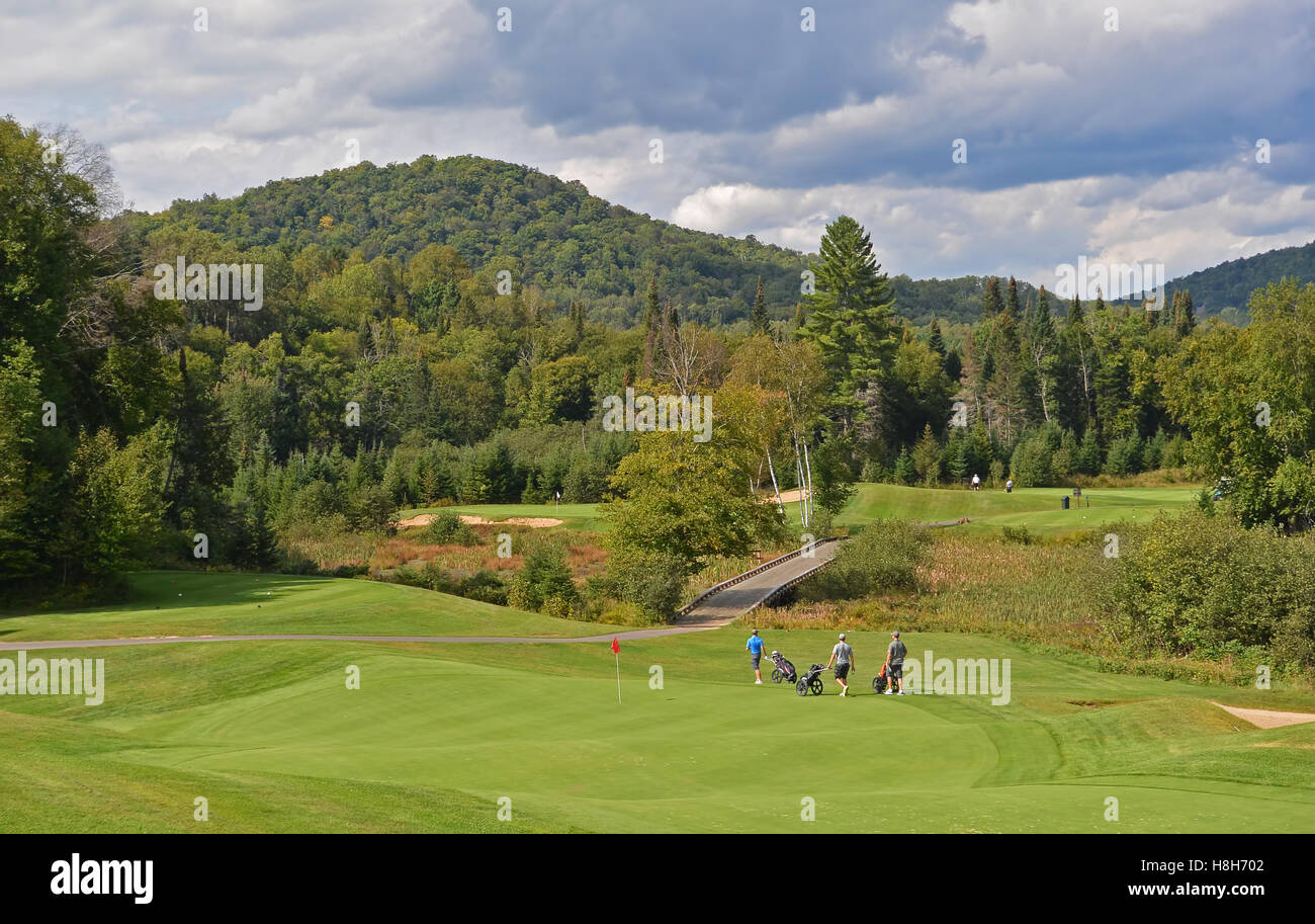 Mont tremblant quebec golf hi-res stock photography and images - Alamy