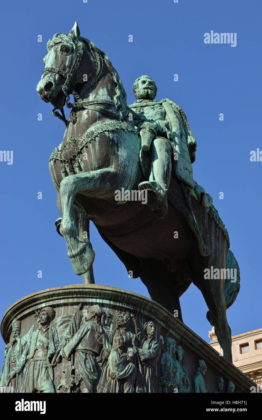 Prince Mihailo Monument, Belgrade, Serbia Stock Photo - Alamy