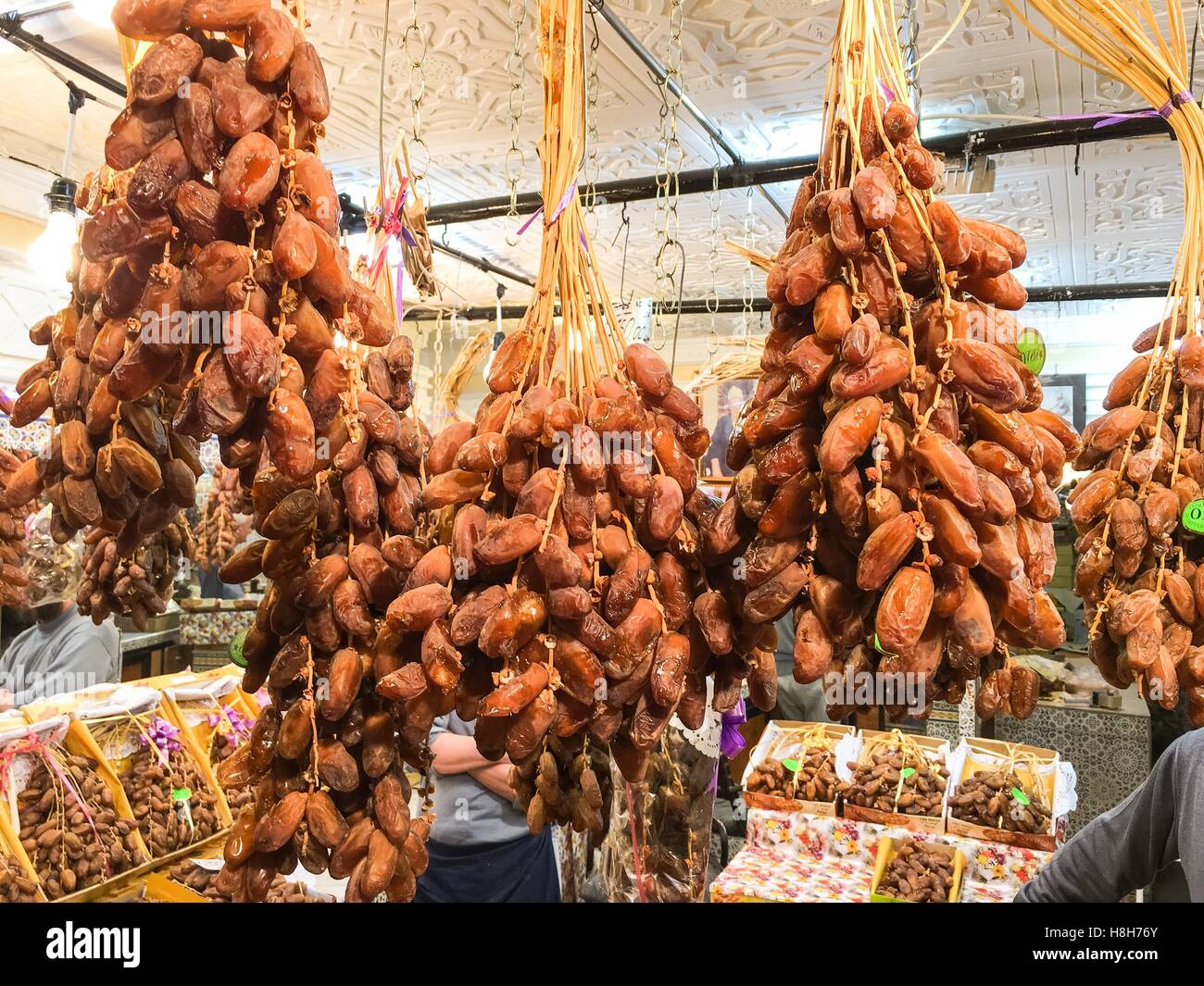 fresh palm fruits harvest in Ouargla Algeria. Ouargla one of the palm ...
