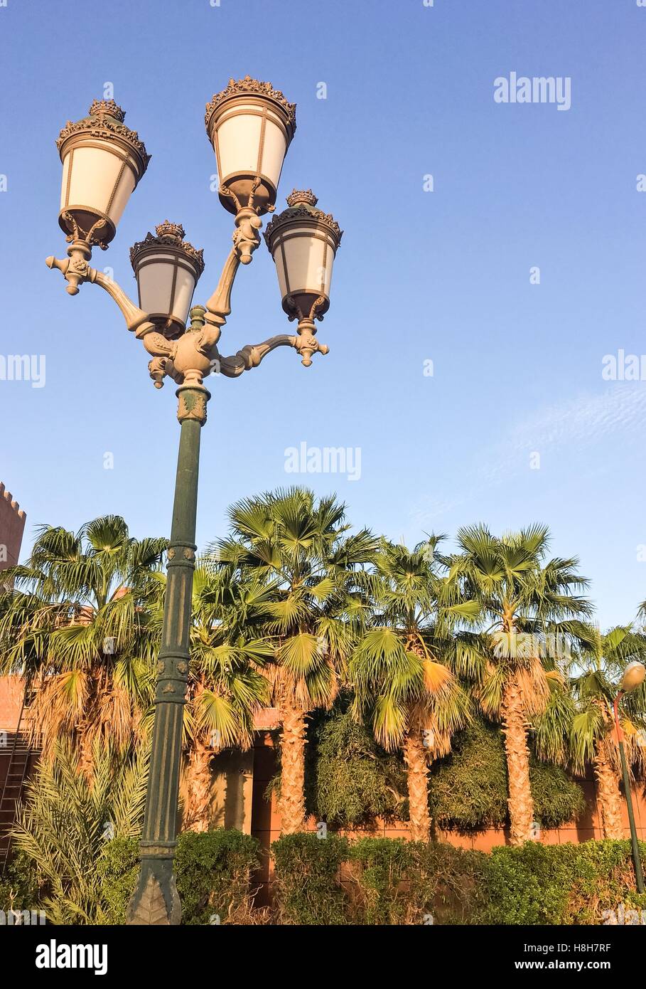 A Street view of touristic city Bechar Algeria. In the past, Bechar was ...