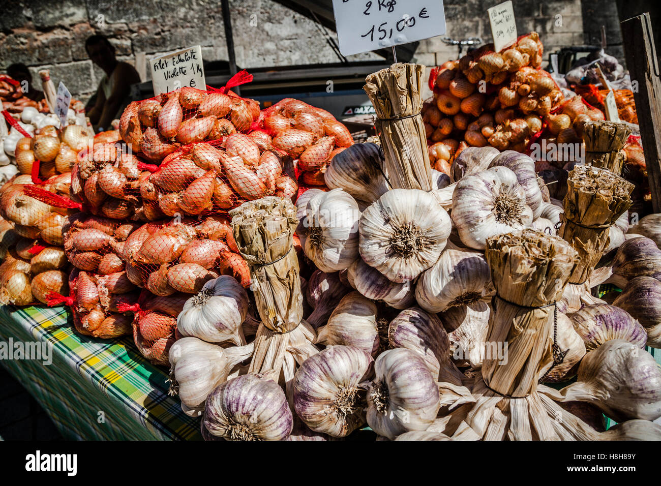 Products for sale at farm market hi-res stock photography and images ...