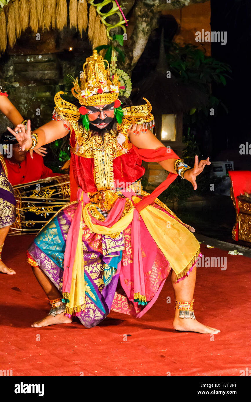 Traditional balinese dance ubud palace hi-res stock photography and ...