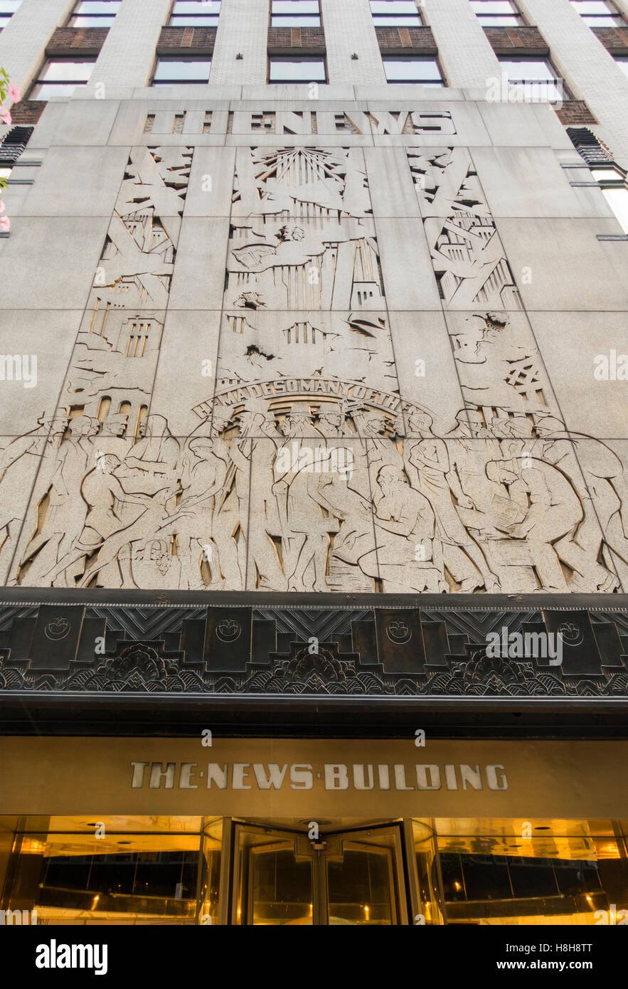 Daily news building new york hi-res stock photography and images - Alamy