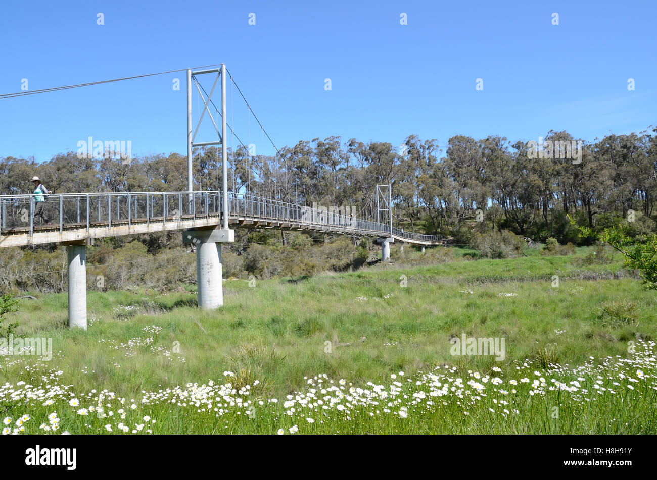 Footbridge pedestrian bridge hi-res stock photography and images - Alamy
