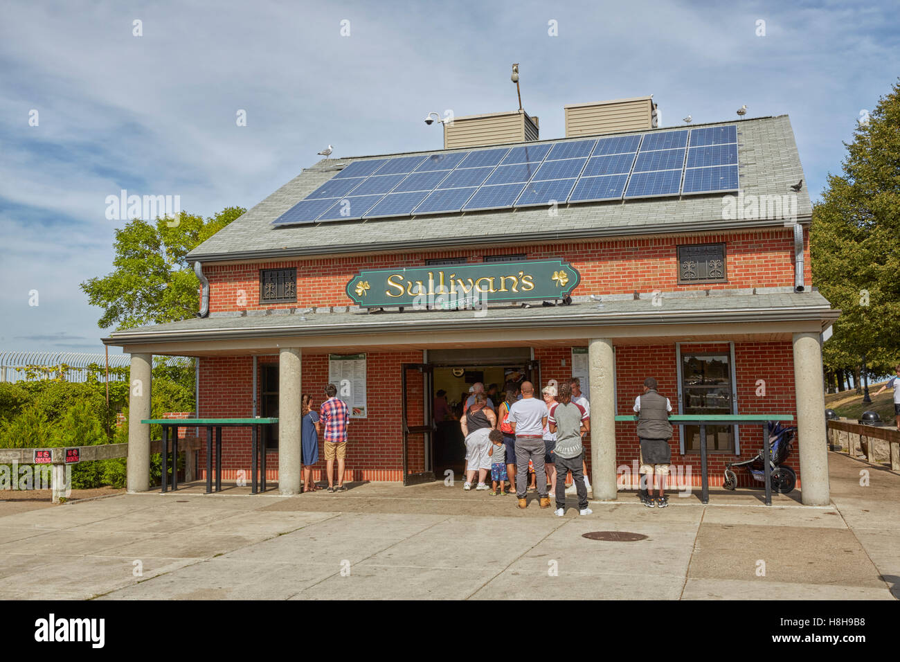 Sullivan’s Restaurant, Castle Island, South Boston, Massachusetts, USA ...