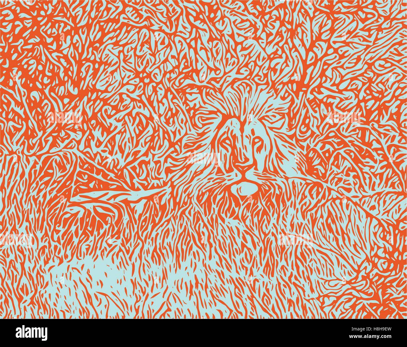 Lion cut hi-res stock photography and images - Alamy