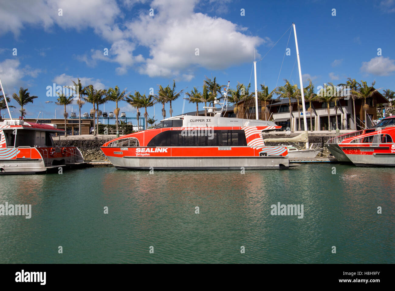 Sealink Pine Harbour ferry Clipper 2 II at Pine Harbour Marina in ...