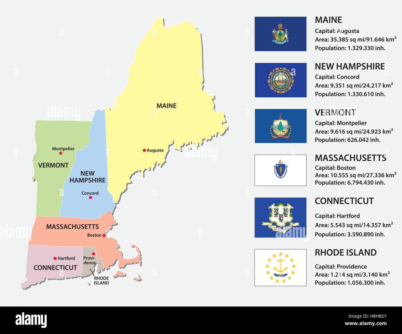 States map hi-res stock photography and images - Alamy