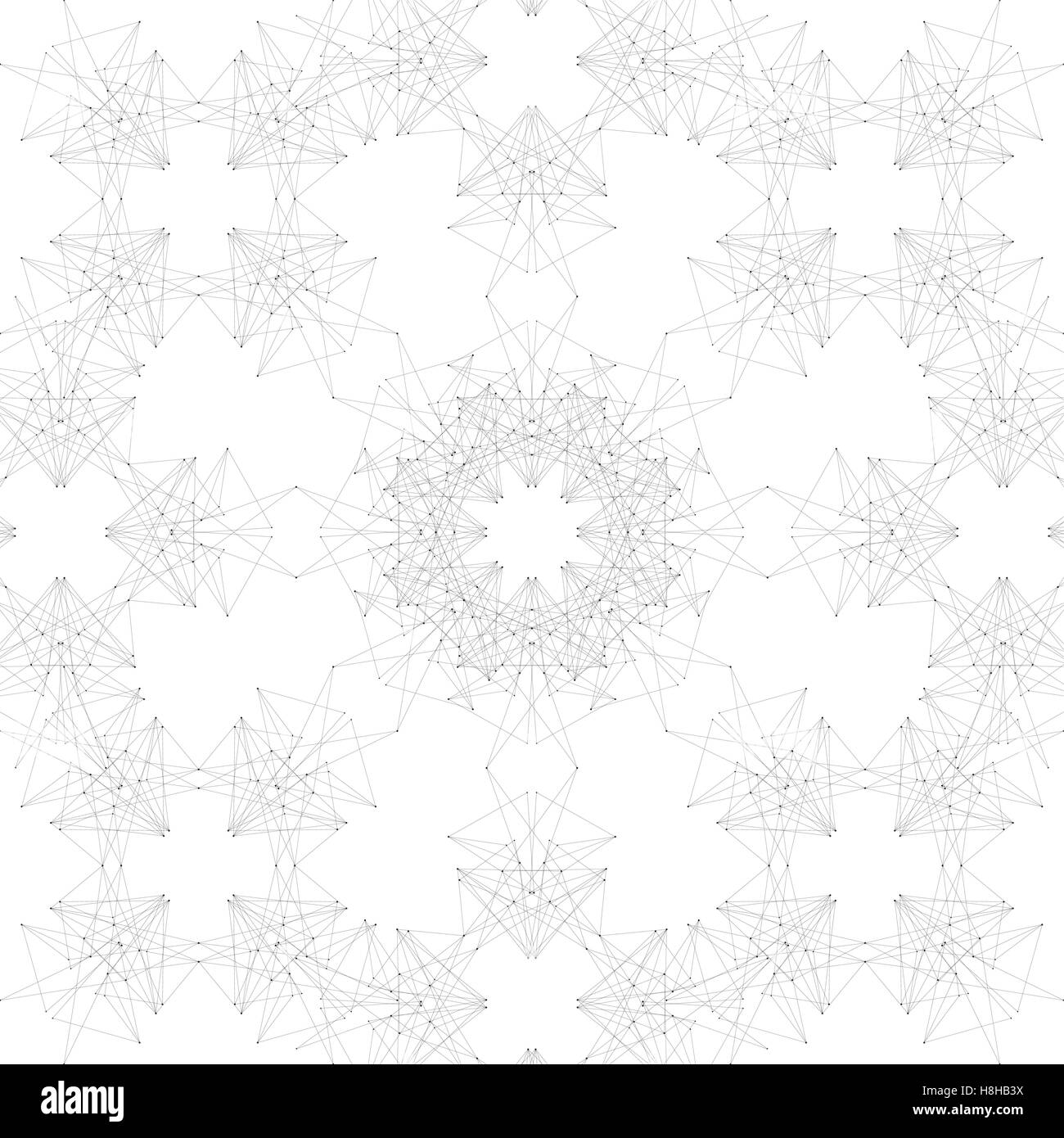 Abstract illustration technical data nodes hi-res stock photography and ...