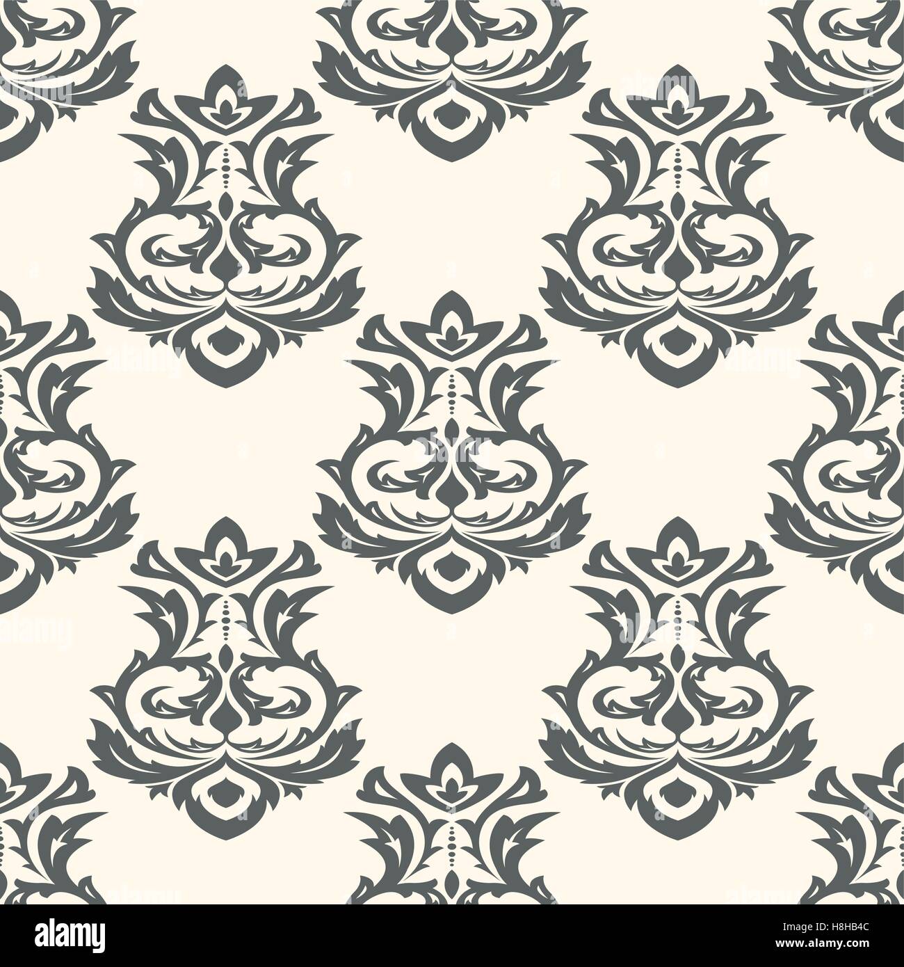 Seamless wallpapers in the style of Baroque . Can be used for ...
