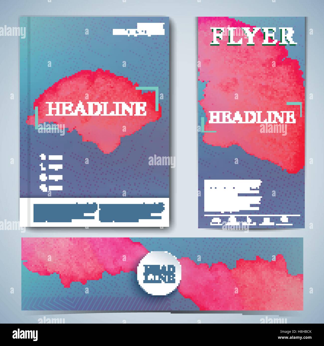 Modern template layout brochure, magazine, flyer, booklet, cover or ...