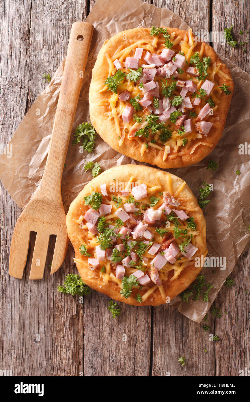 Langos hungary hi-res stock photography and images - Alamy