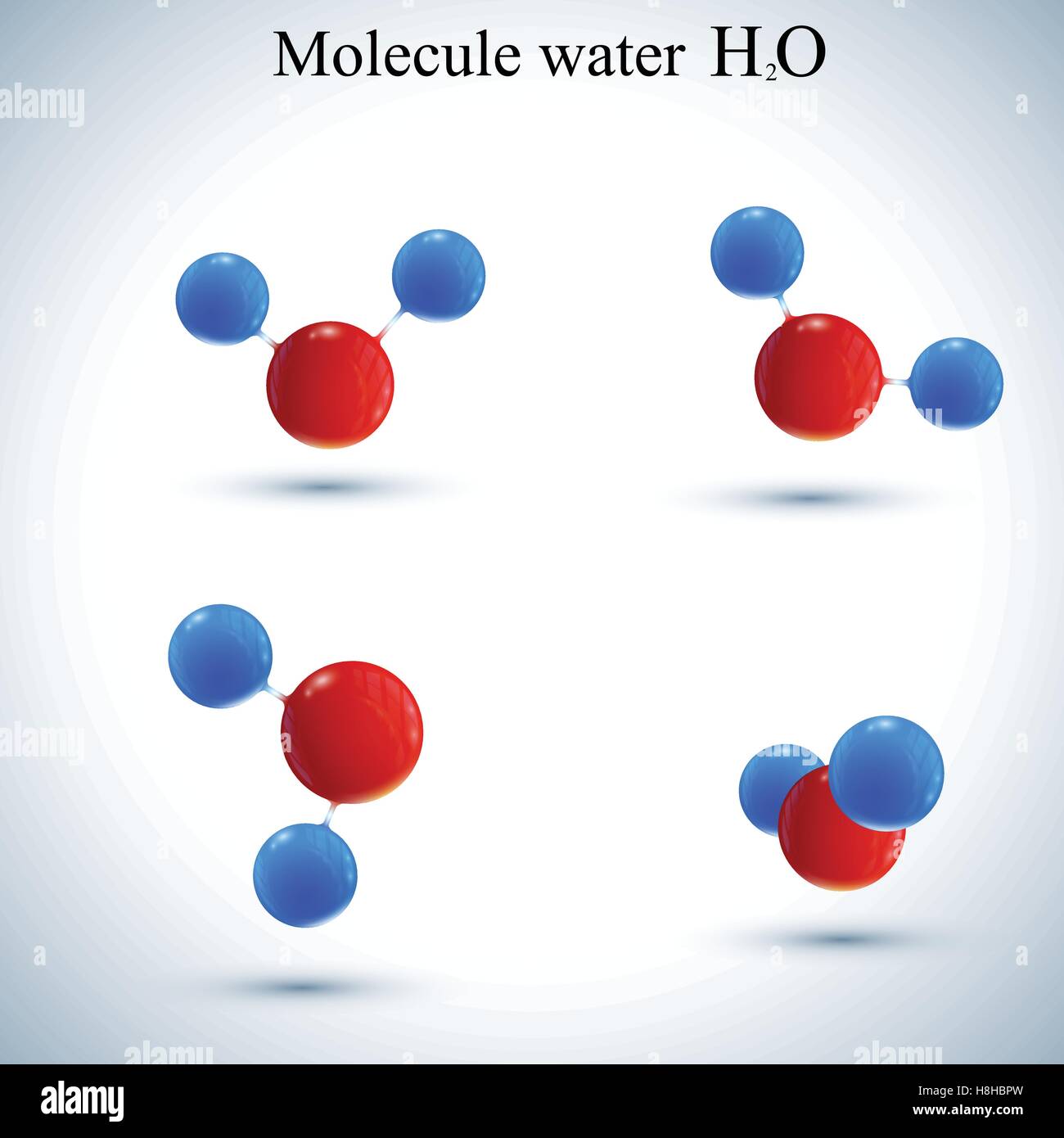 Set of logotype icon water . Vector template molecule for medicine ...