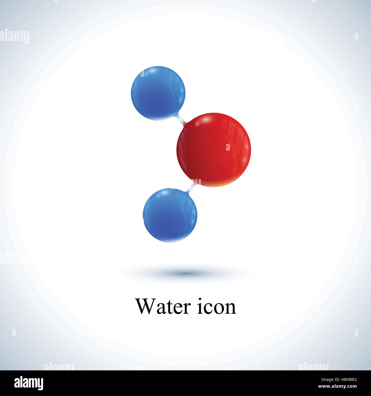 Water and ice molecular structure hi-res stock photography and images ...