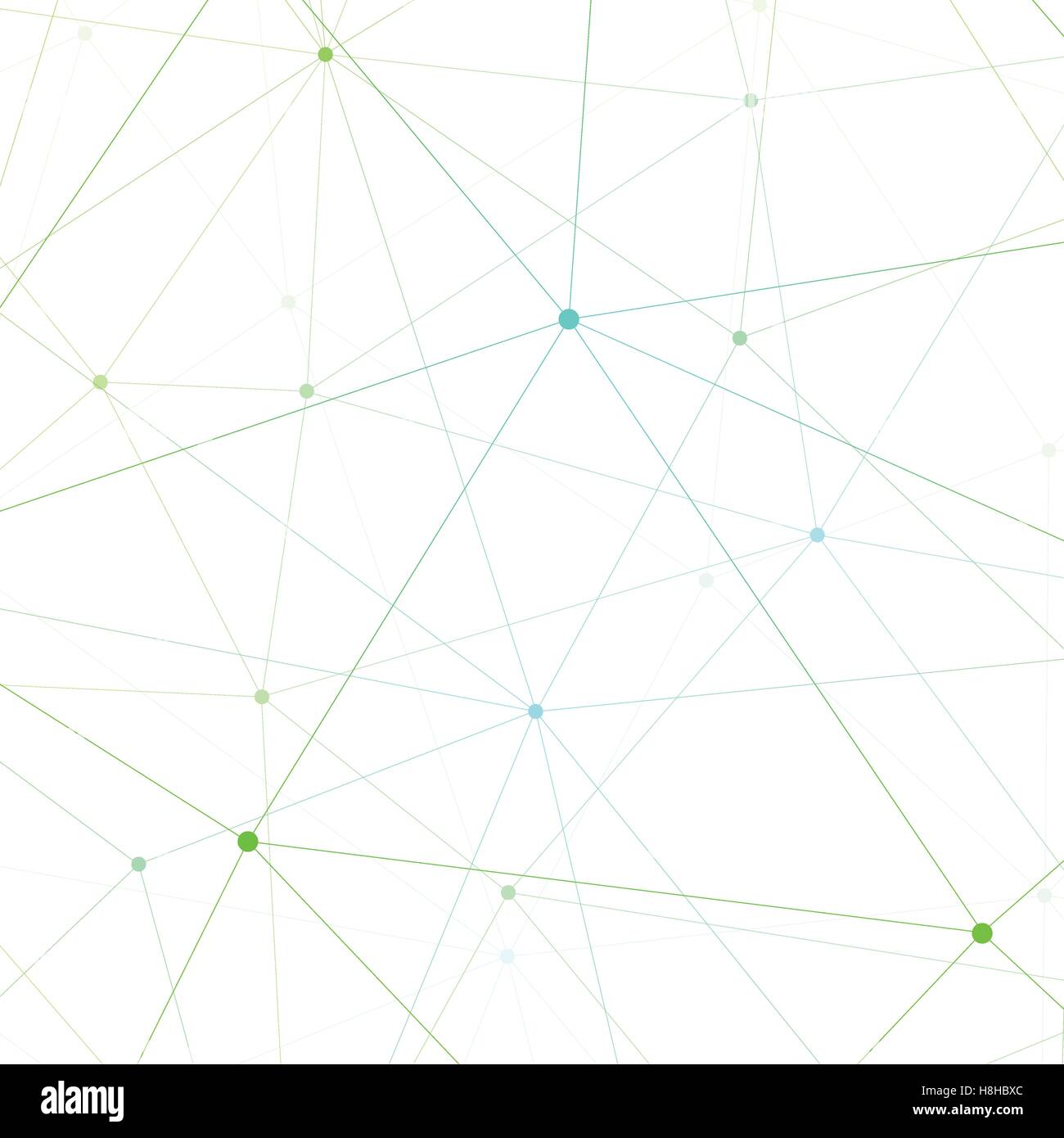 Graphic Background Molecule And Communication Connected Lines With Dots Vector Illustration