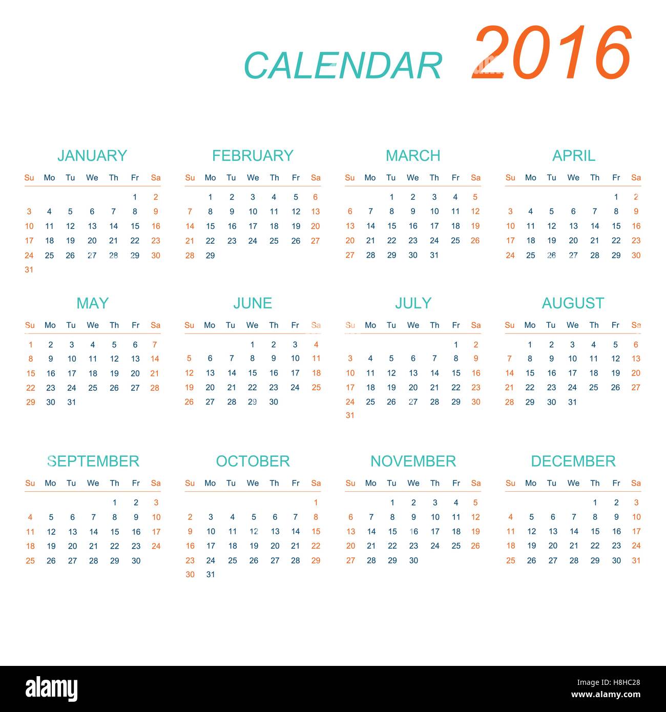 White color number Stock Vector Images - Alamy