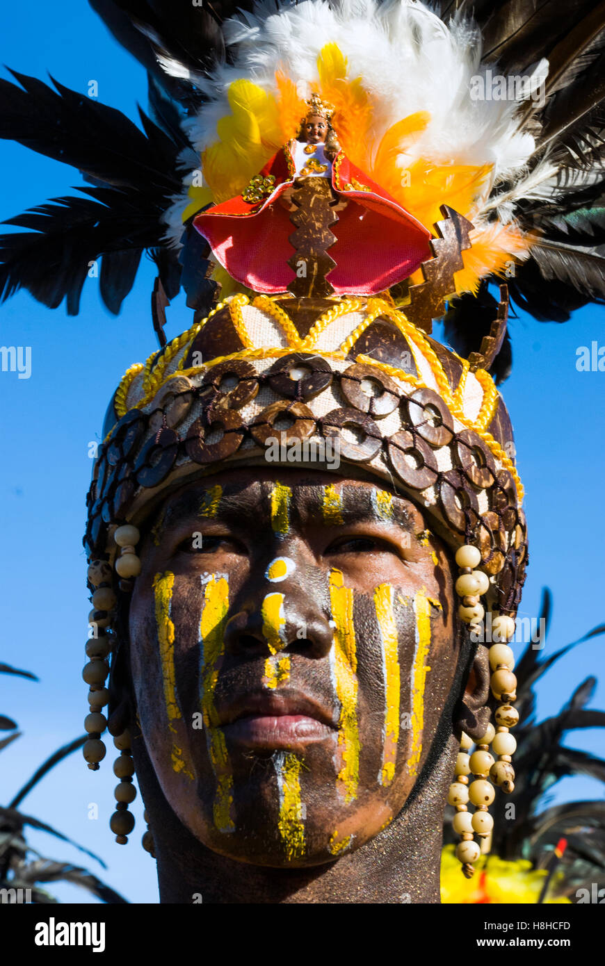 Dinagyang ati-ati festival, Iloilo, Philippines Stock Photo - Alamy