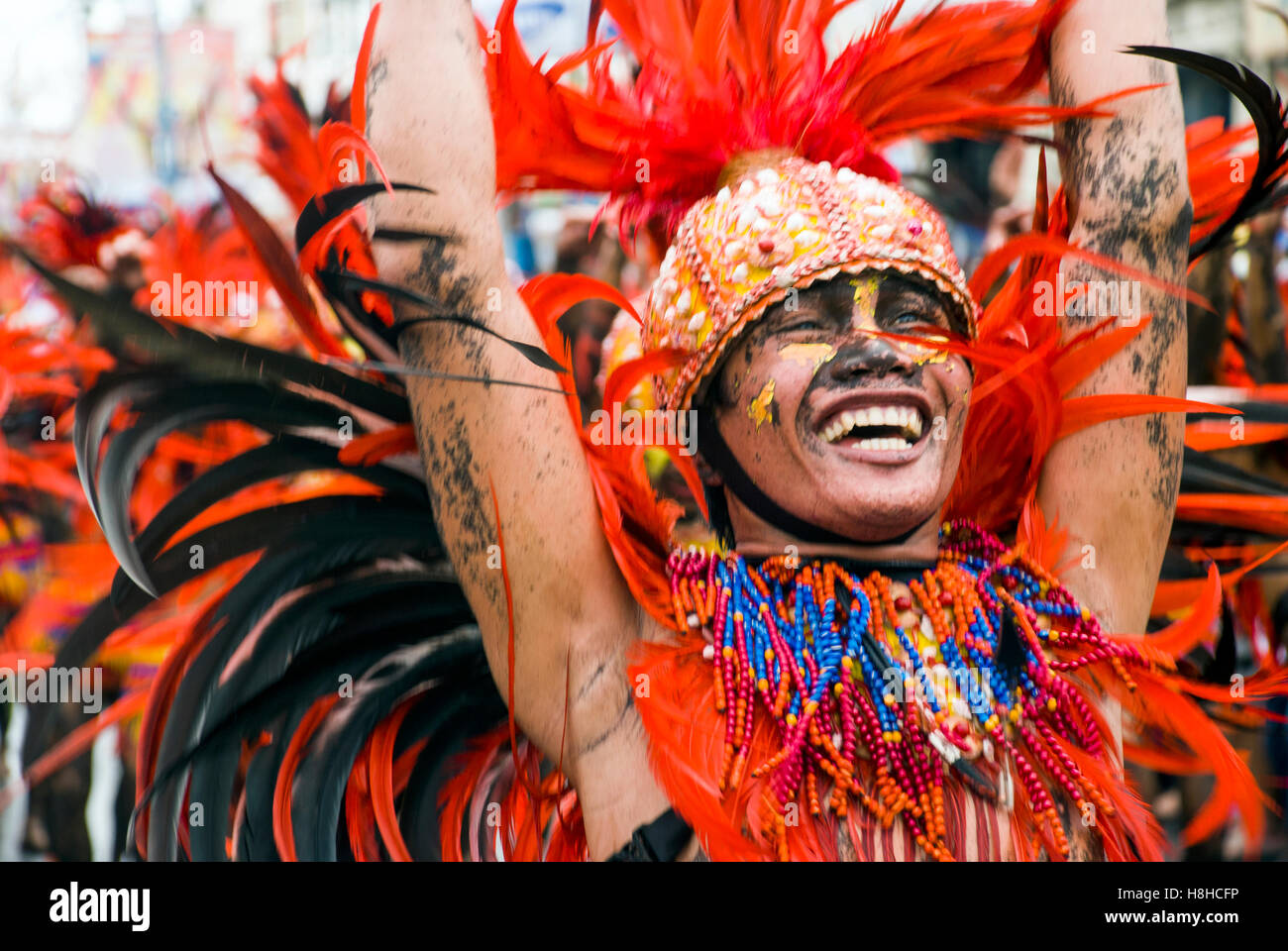 Dinagyang ati-ati festival, Iloilo, Philippines Stock Photo - Alamy