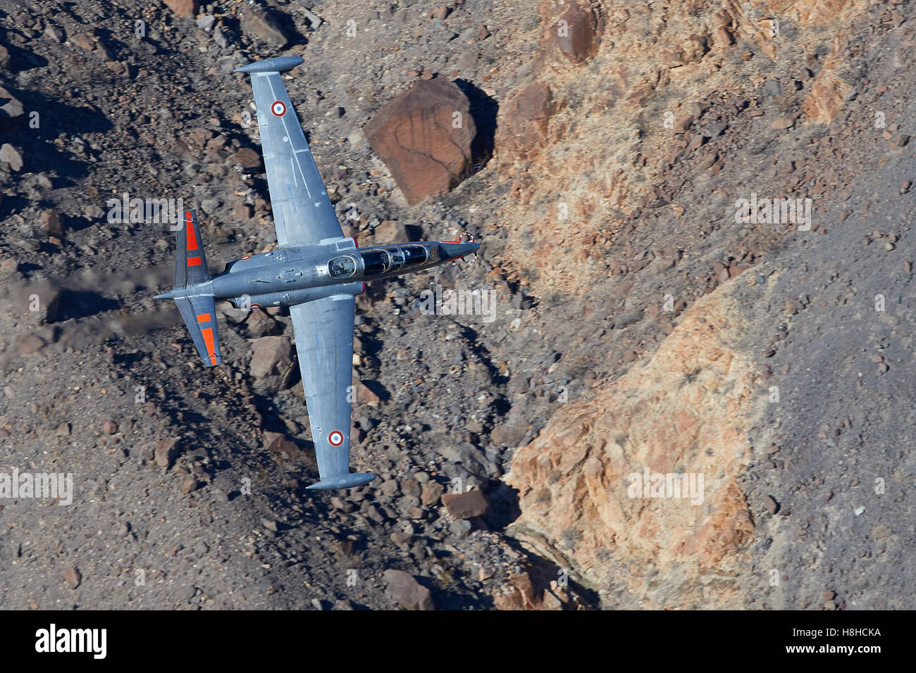Fouga Magister, 1950's French Made Jet Trainer, Flying At Low Level ...