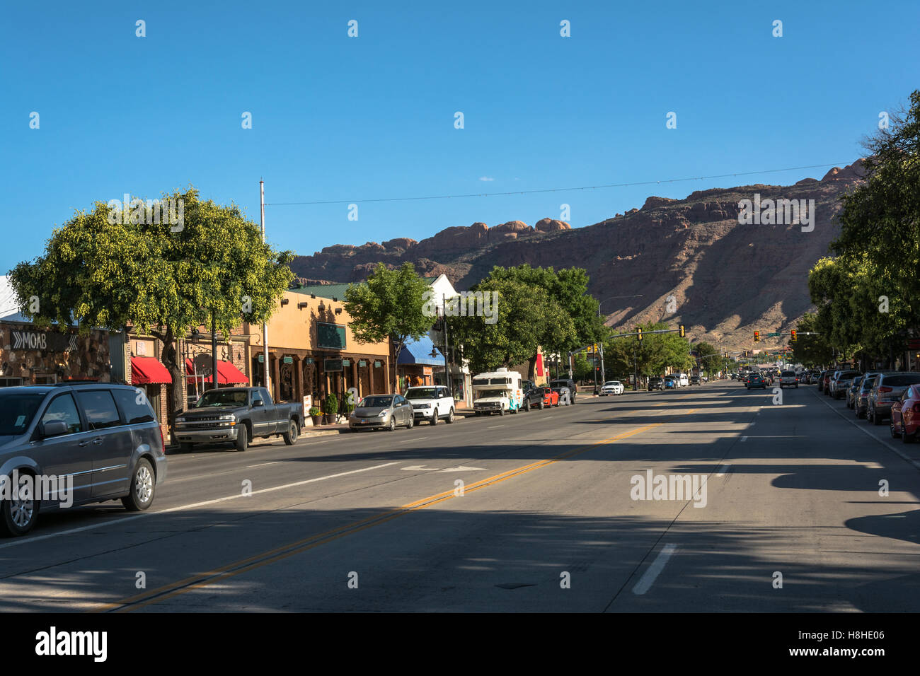 Downtown moab hi-res stock photography and images - Alamy