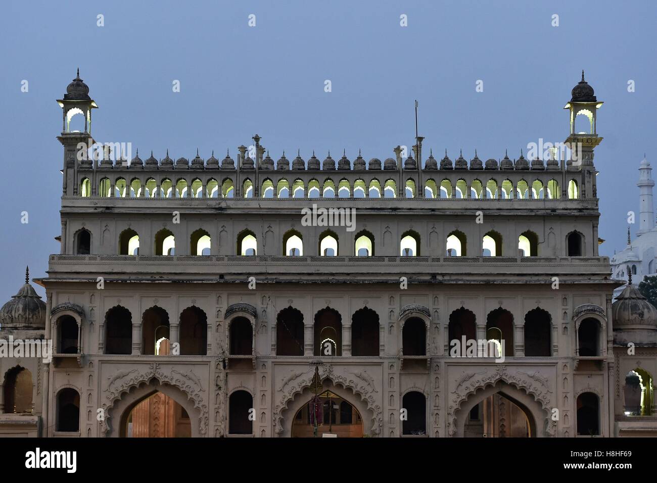This colossal imambara in Lucknow, India. A labyrinth of corridors ...