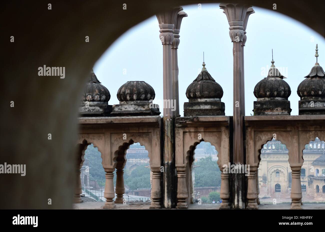 This colossal imambara in Lucknow, India. A labyrinth of corridors ...
