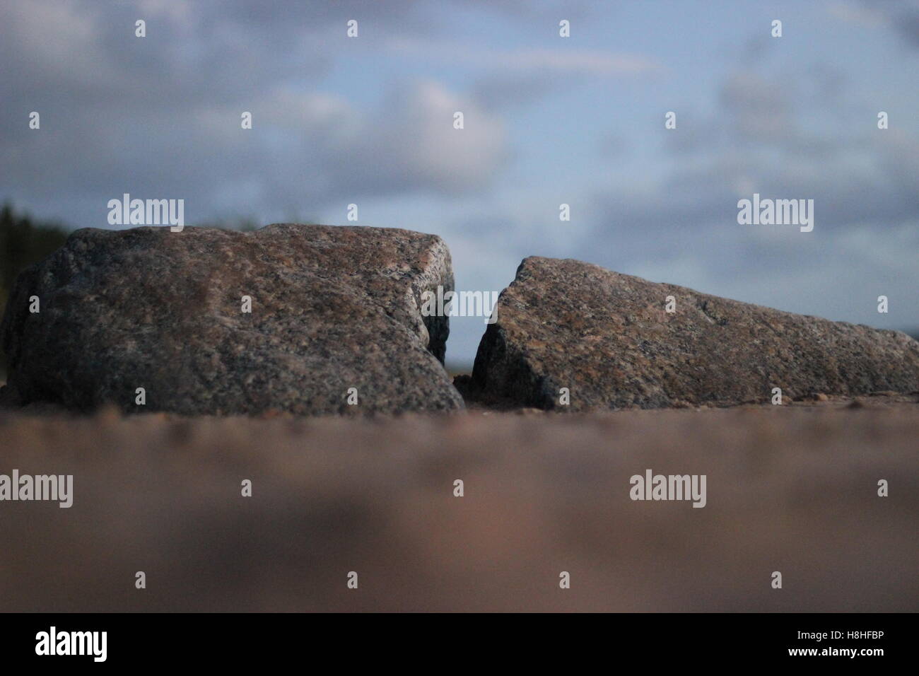 Divided in two hi-res stock photography and images - Alamy