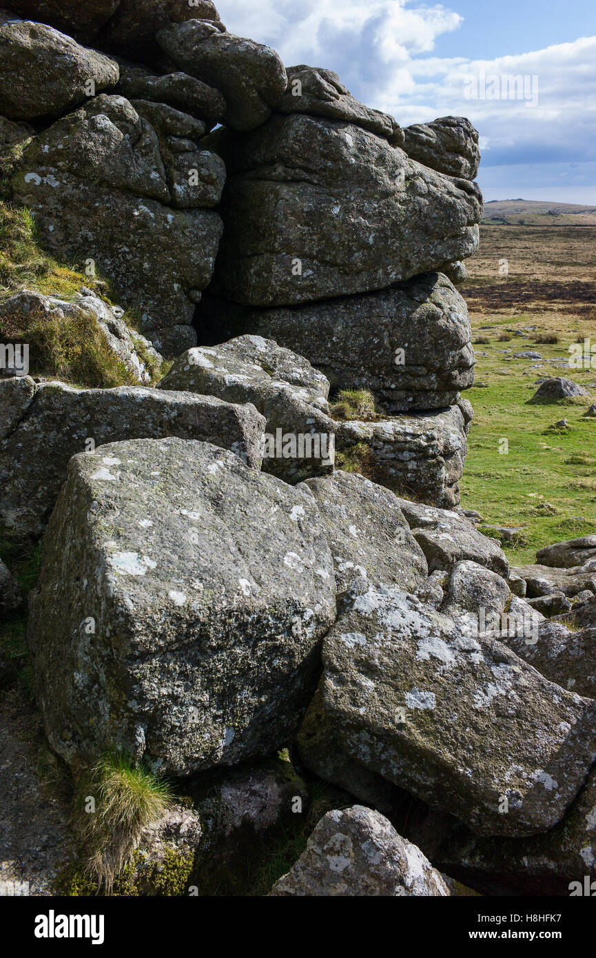 Hound tor rock formations hi-res stock photography and images - Alamy