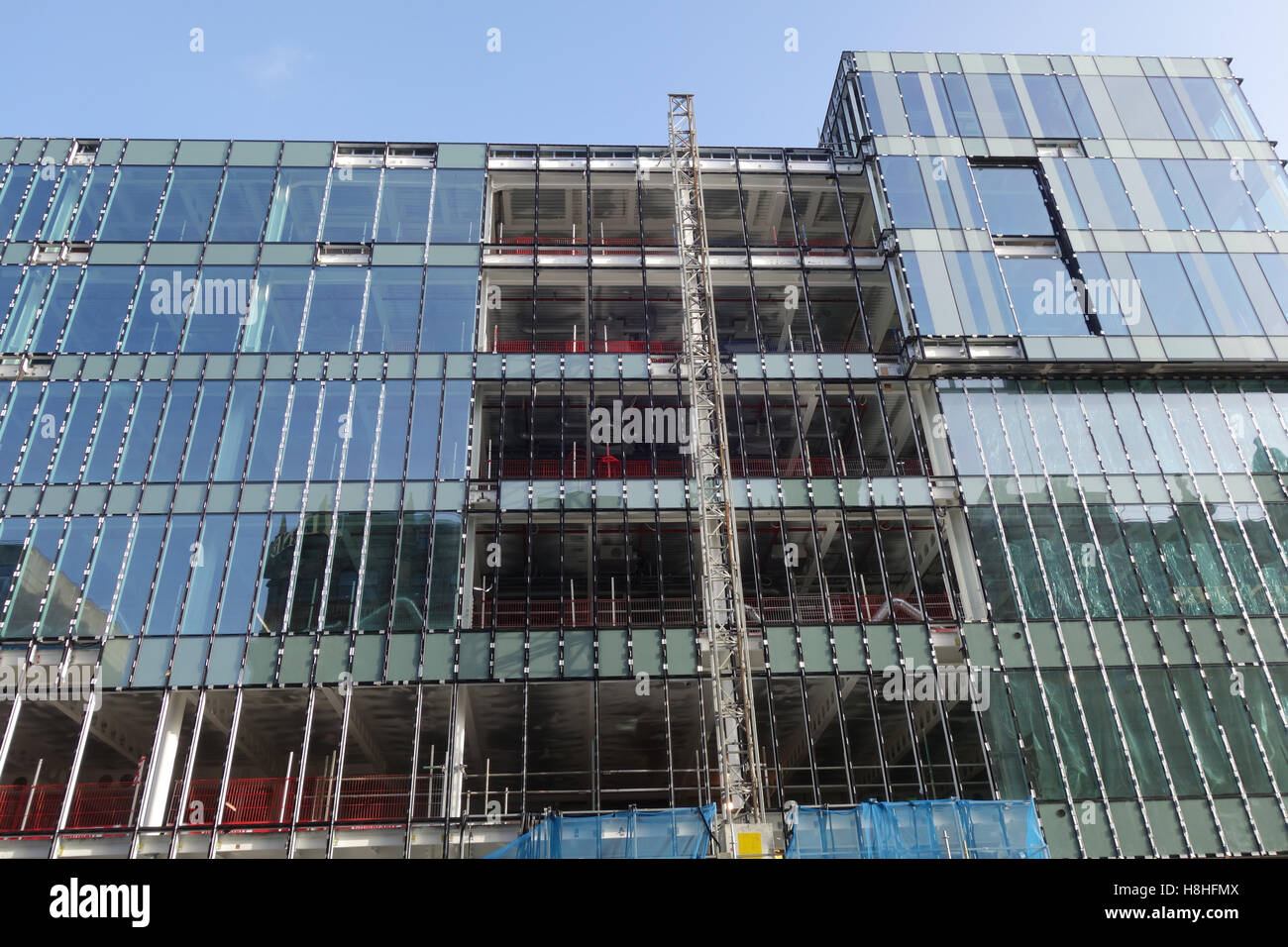 Office Block under Construction, Edinburgh Stock Photo - Alamy
