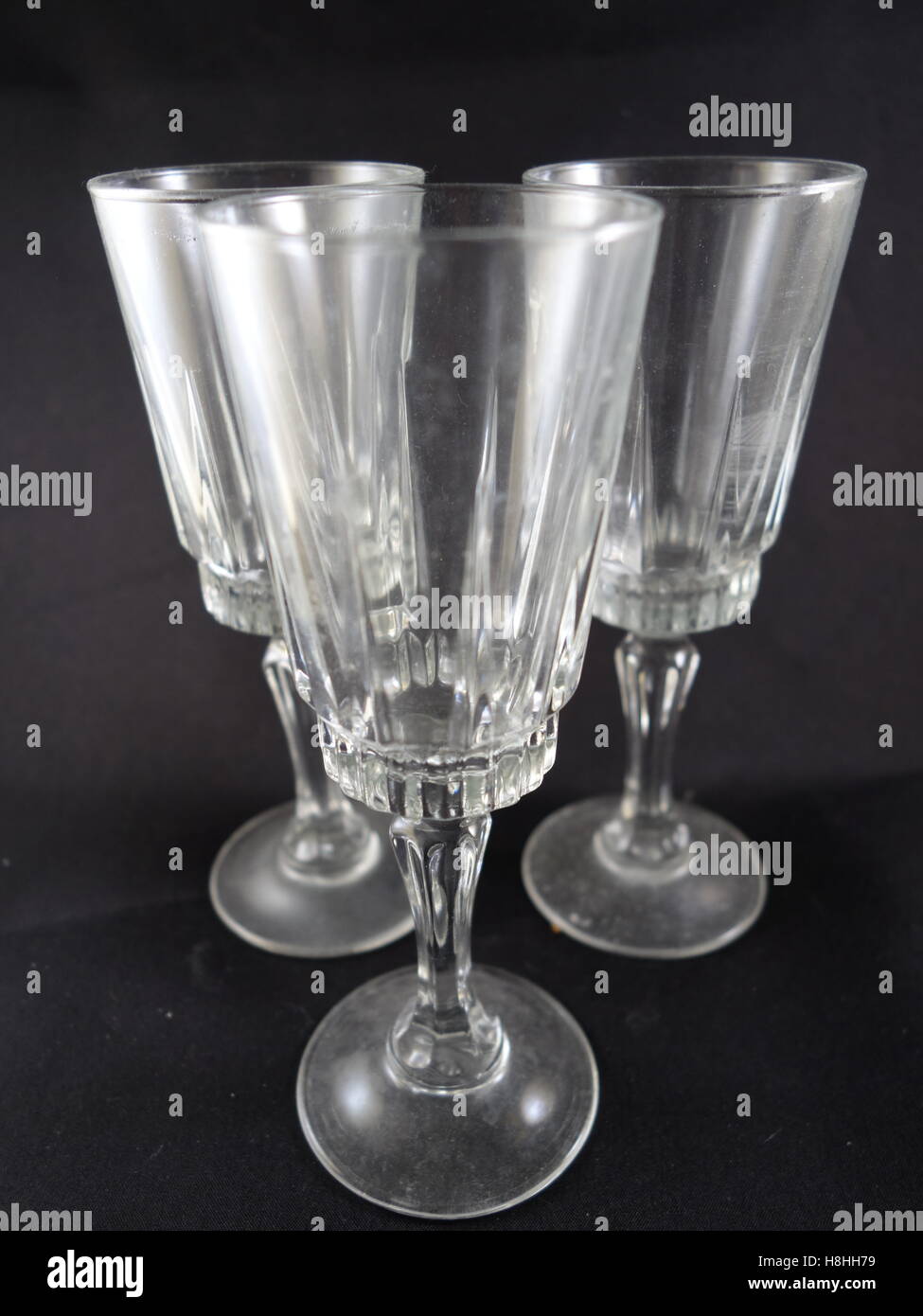 Empty port wine glasses hi-res stock photography and images - Alamy