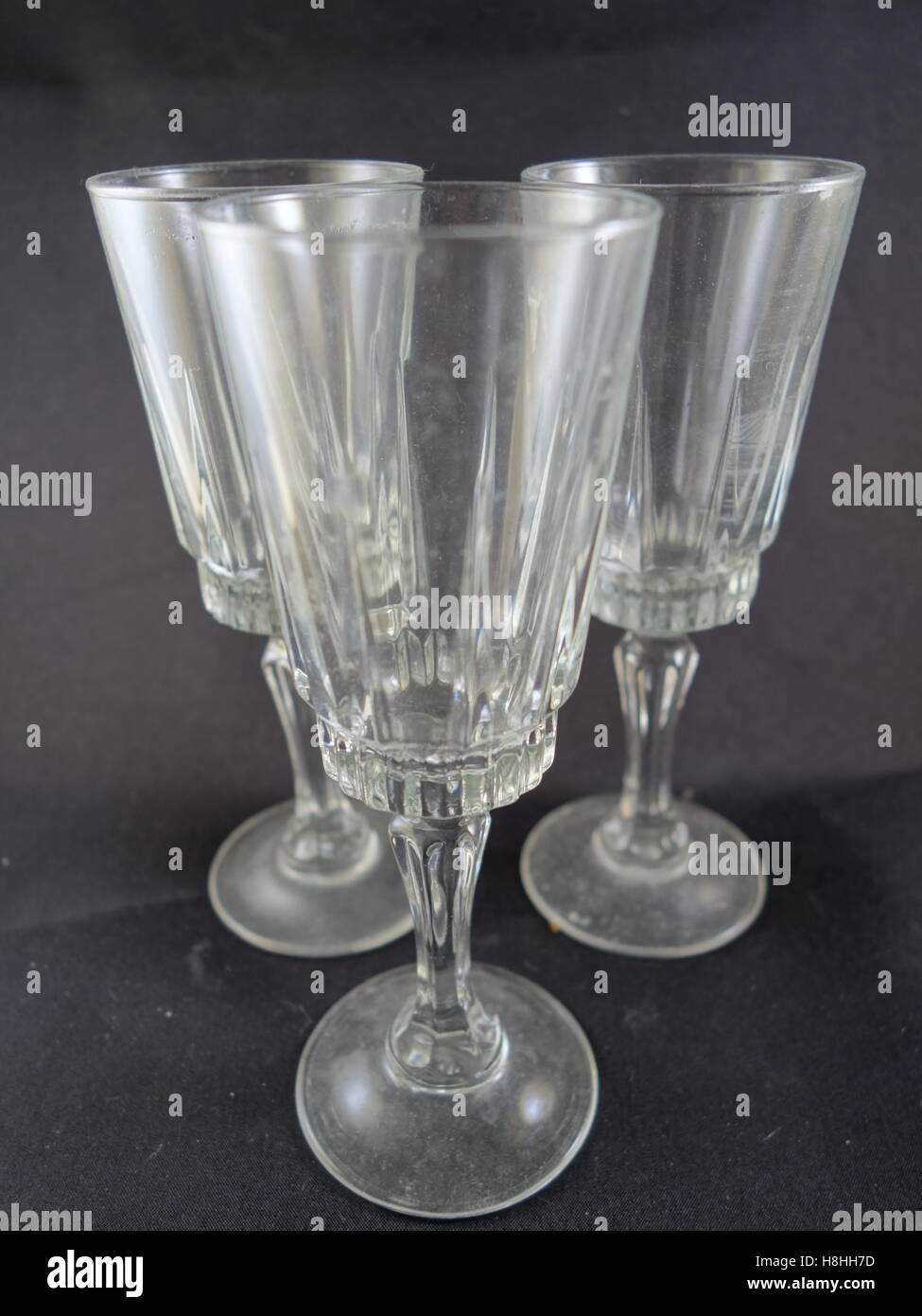 Set of 3 port glasses Stock Photo - Alamy