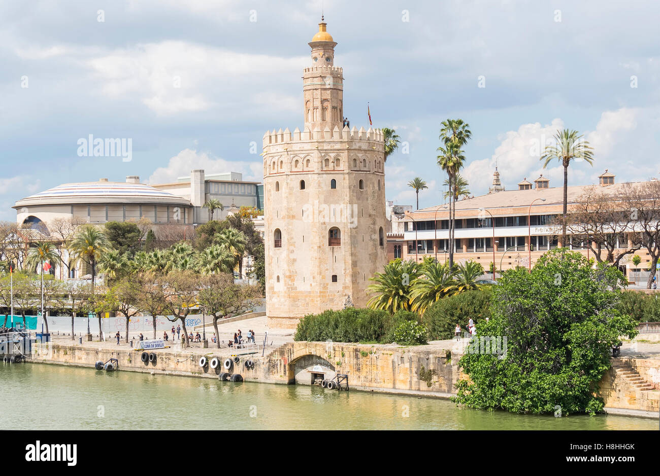 Torre del Oro, Sevilla, Guadalquivir river, Tower of gold, Seville ...