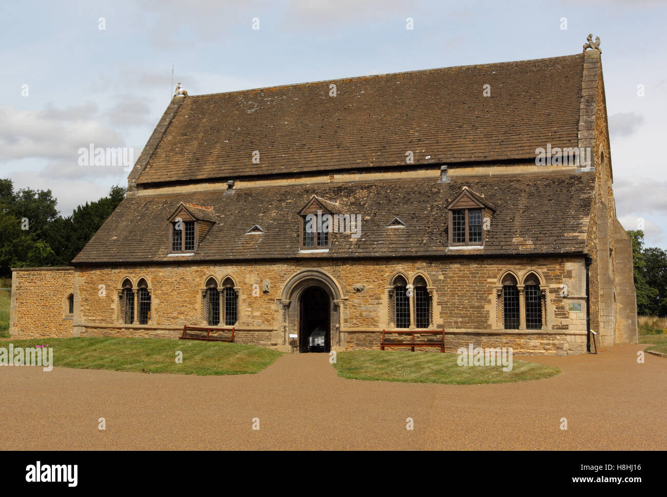 Oakham castle Rutland, Great Hall was built by Walkelin de Ferrers ...