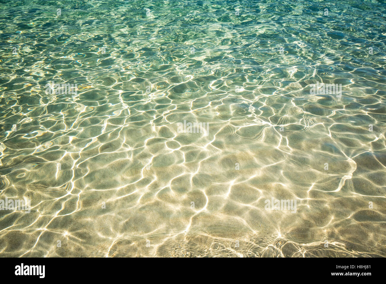 Crystal clear sea water texture hi-res stock photography and images - Alamy